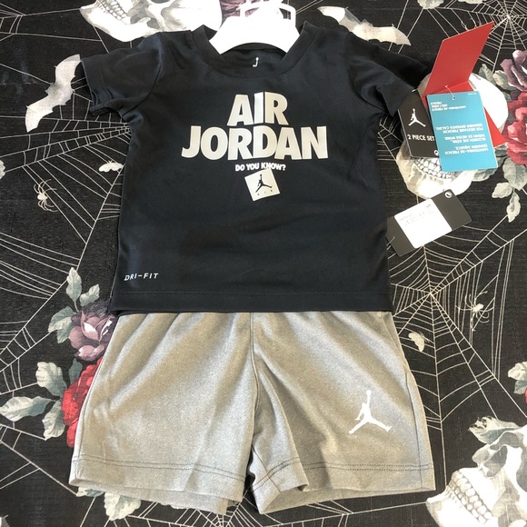 Jordan | Matching Sets | Nwt Nike Air Jordan 2 Piece Kids 2m Outfit ...